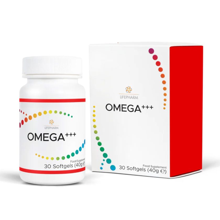 Omega+++ LifePharm 120 capsule - GlobalPharm România